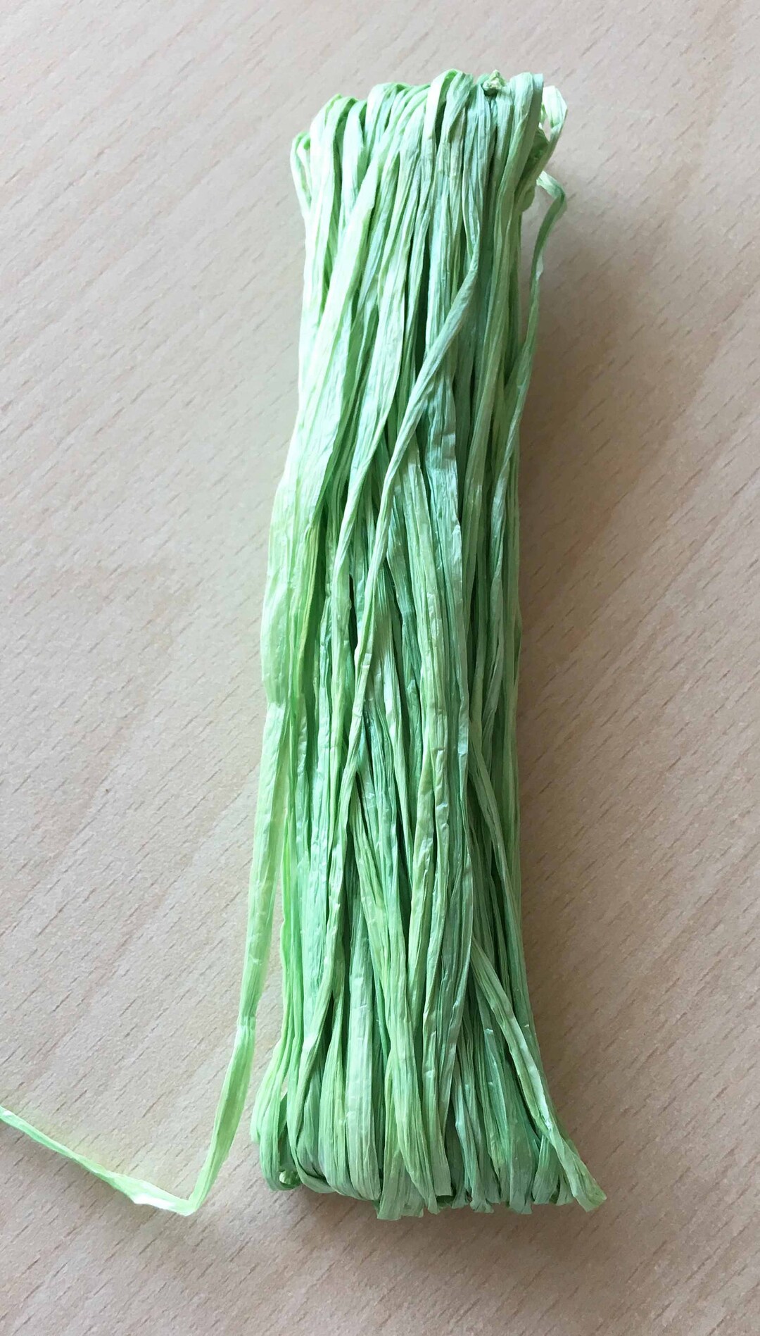 Green Matte Raffia "special Embroidery" - Etsy