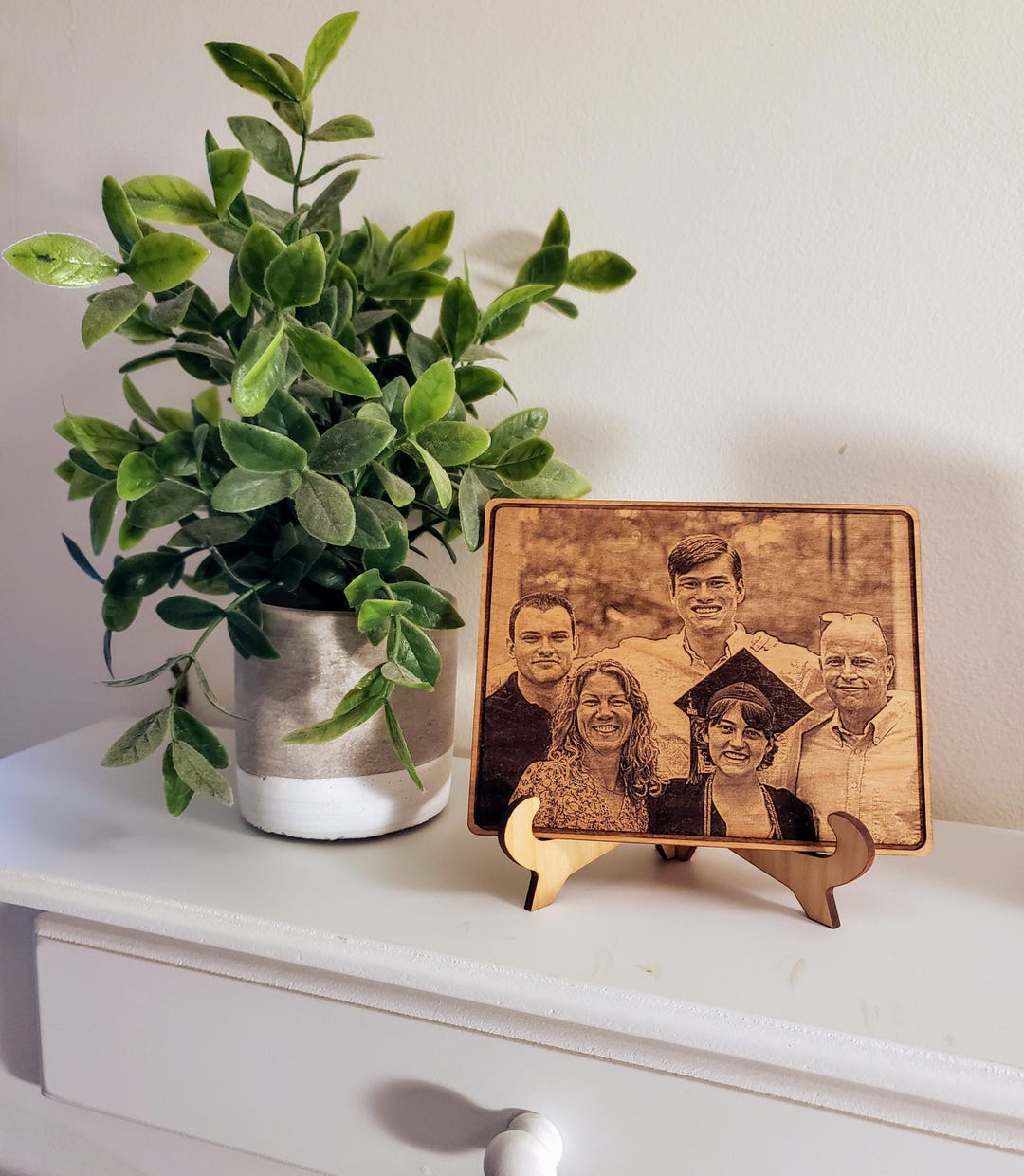 Laser Engraved Picture Plaque, Personalized FREE! Custom Made Photo ...