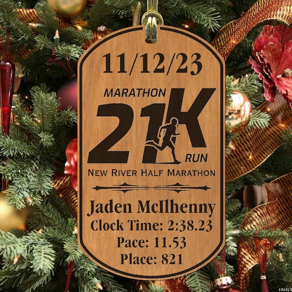 Runner Ornament - Etsy