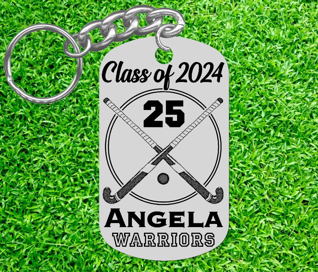Class Of Field Hockey Player Keychain Gift Personalized FREE - Etsy