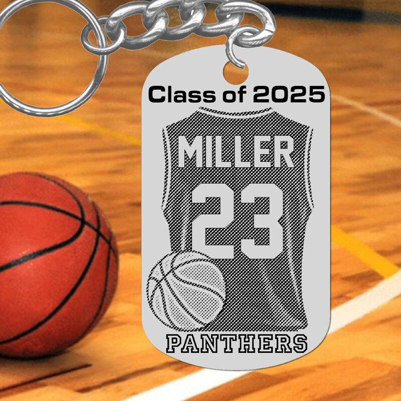 Basketball Keychain - Etsy