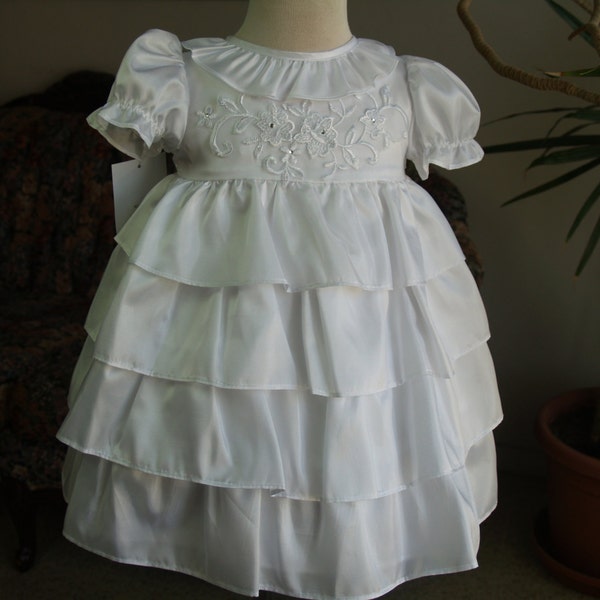 Frilly Satin Dress - Etsy