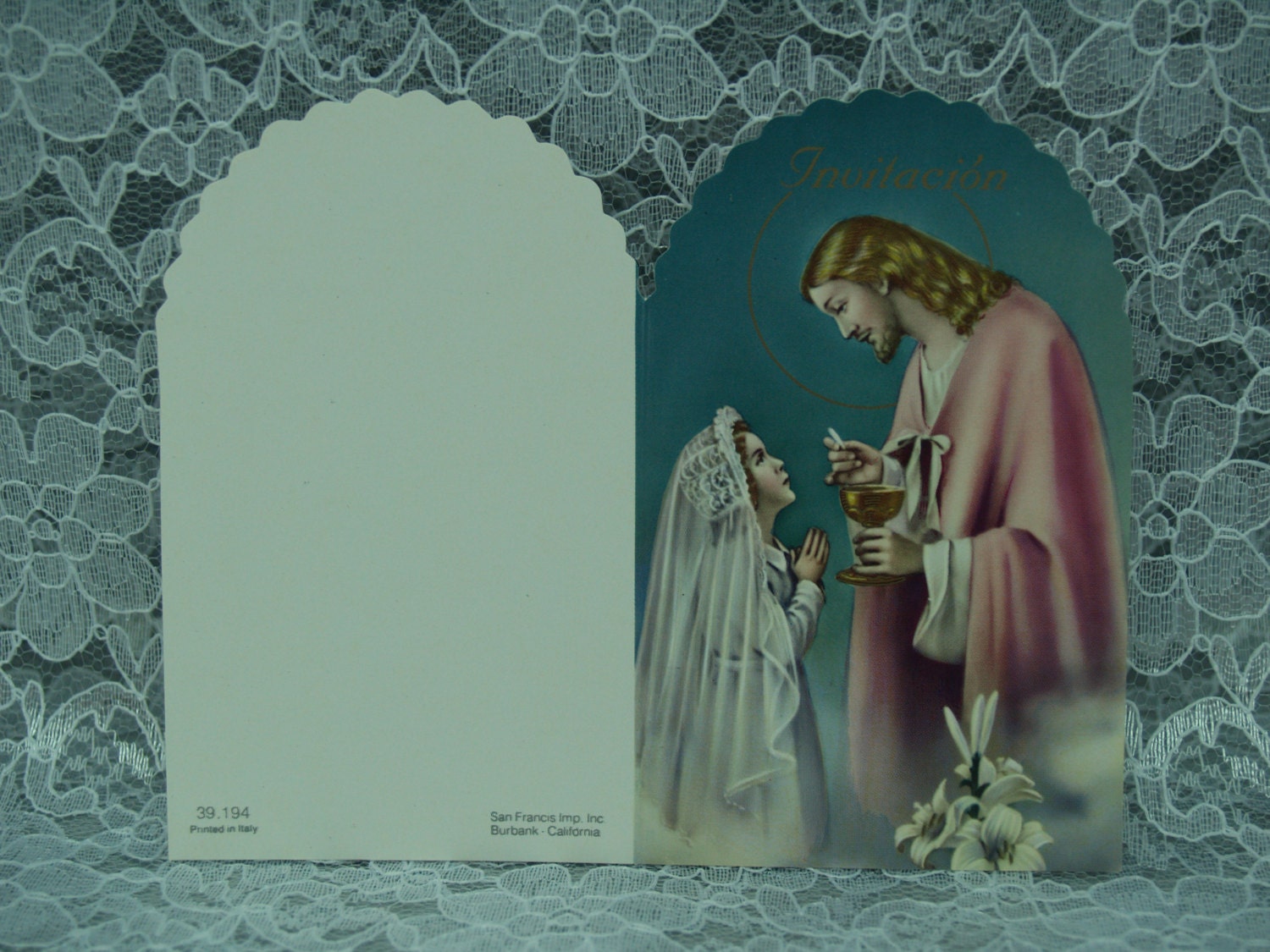 First Holy COMMUNION Invites Boys or Girls Set of 20 Invites - Etsy