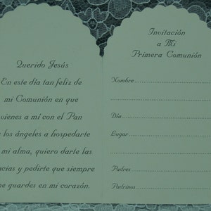 First Holy COMMUNION Invites Boys or Girls Set of 10 Invites for 10 ...