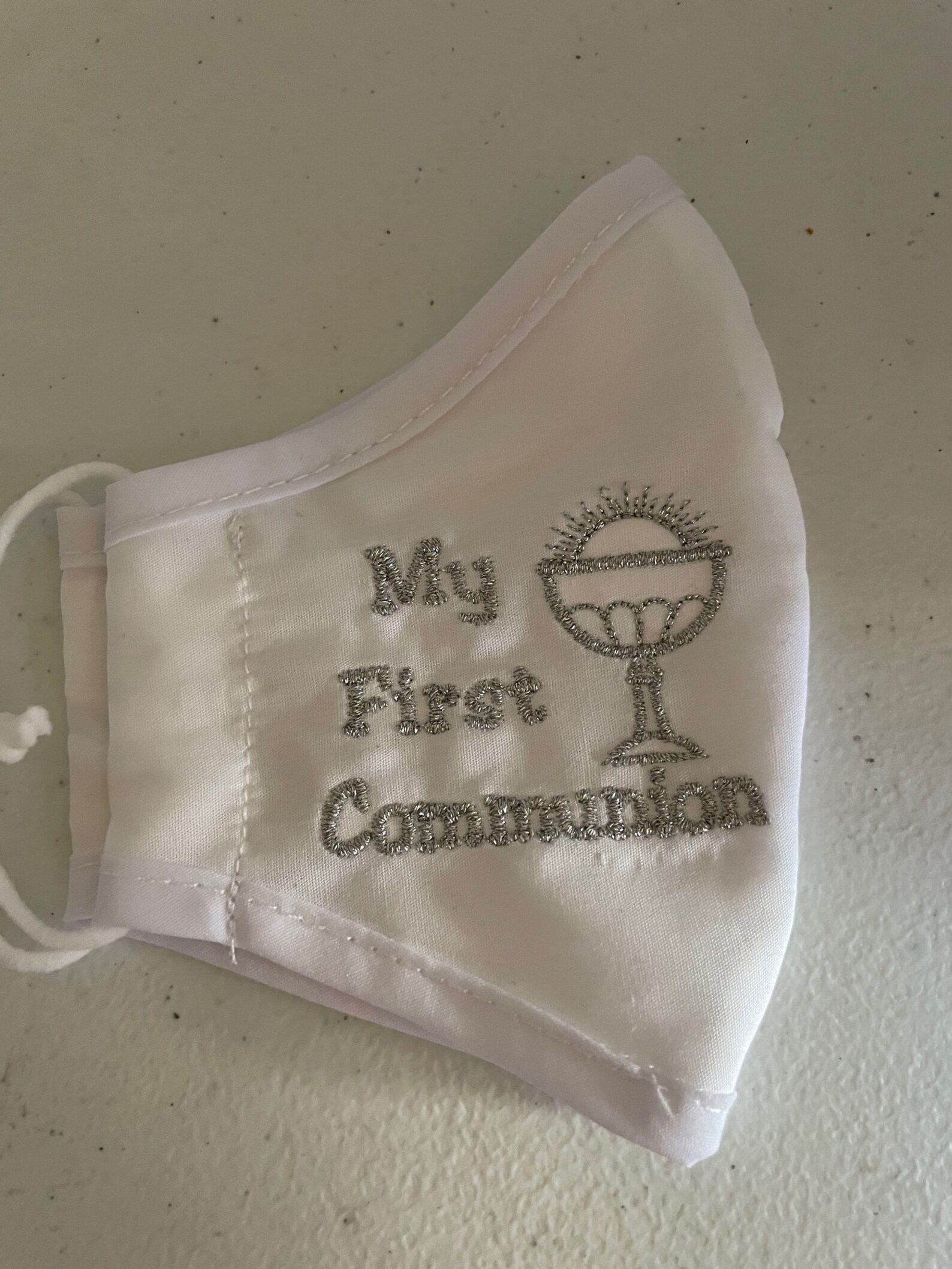 Communion Mask for Boys or Girls With My First Communion | Etsy