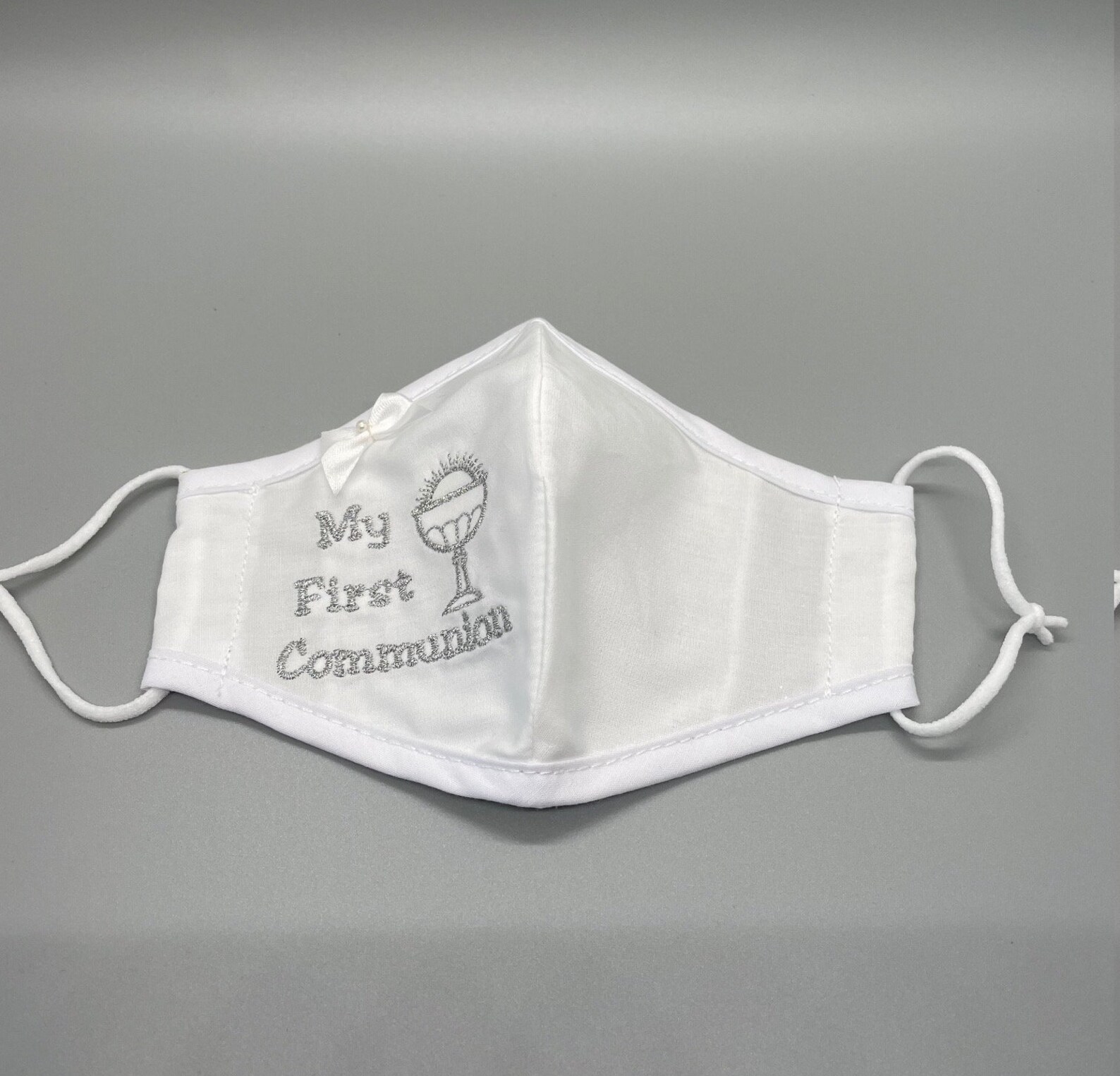 Communion Mask for Boys or Girls With My First Communion | Etsy