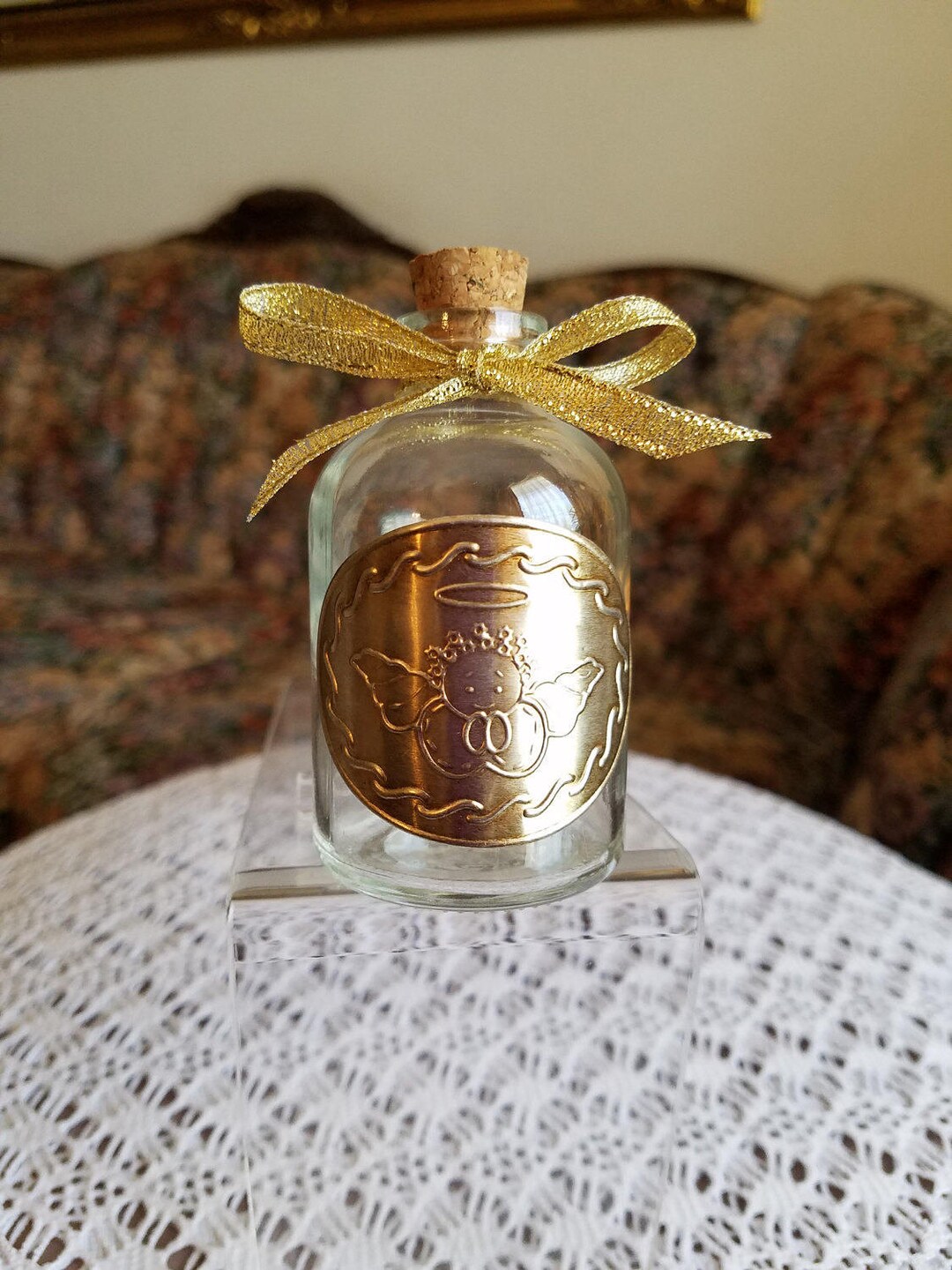 Communion or Baptism Party Favors Holy Water Bottles With Beautiful ...
