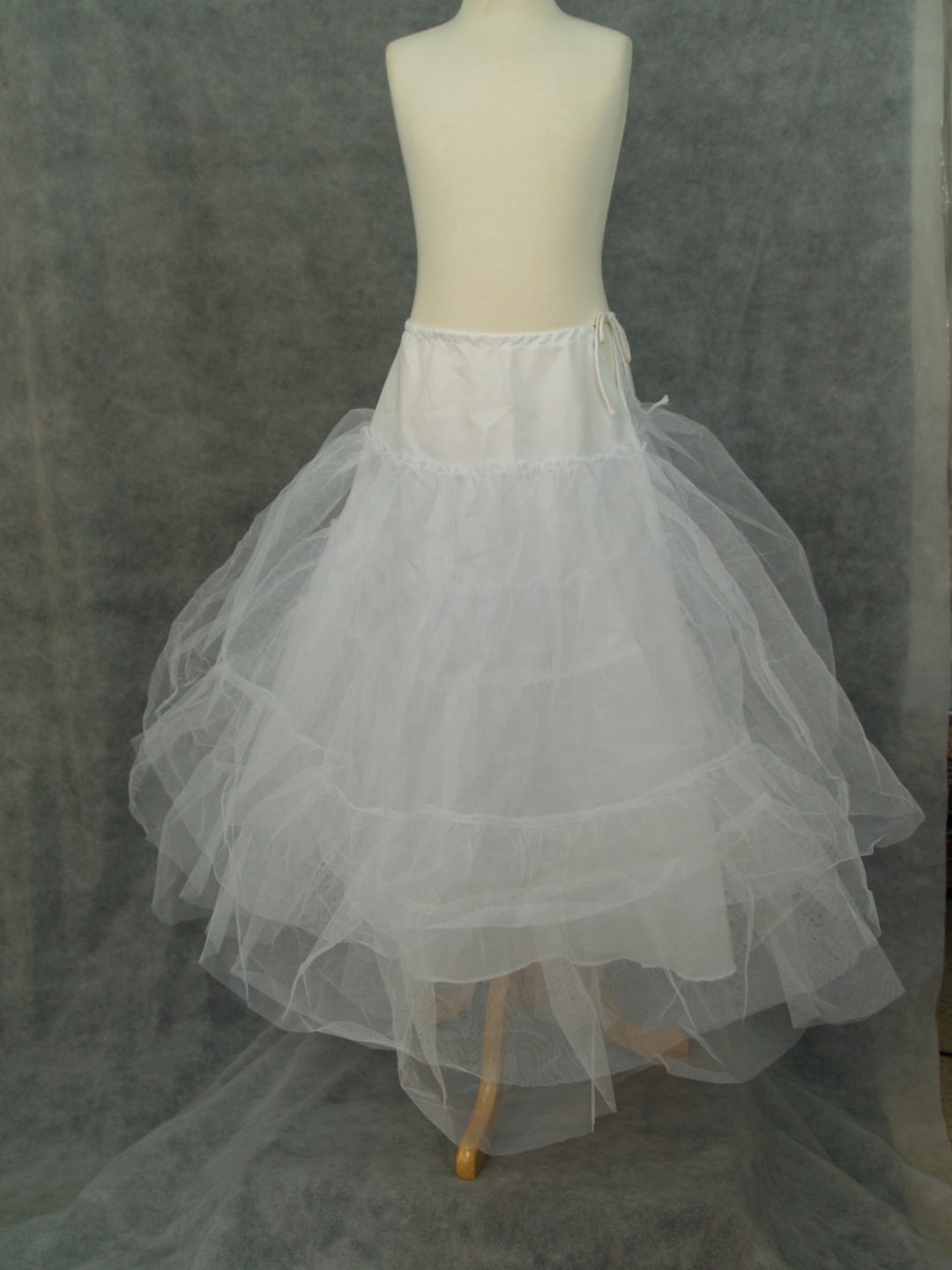 White Long Crinoline Slips,white Crinoline Girls,tulle Crinolines for ...