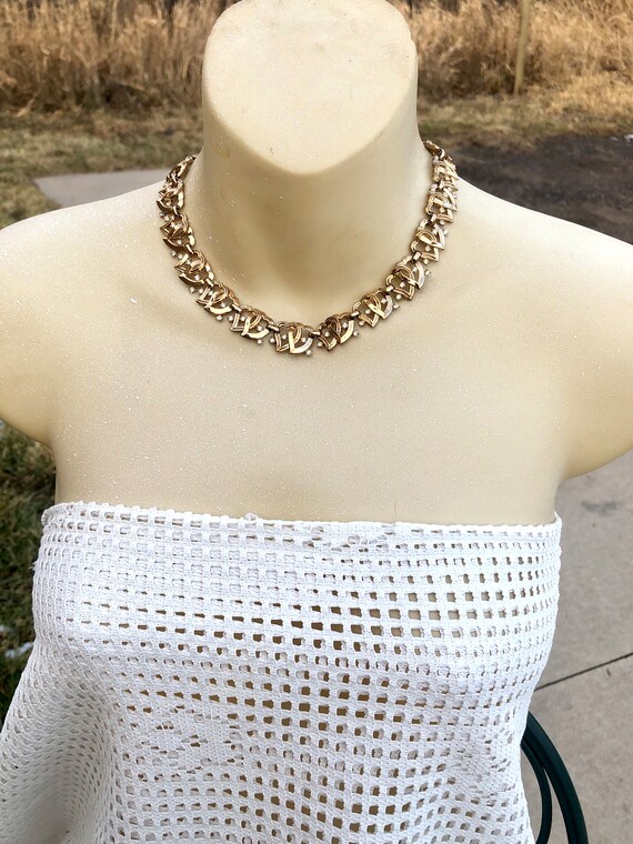 Trifari Alfred Philippe Double Queen Of Hearts Neckla… - Gem