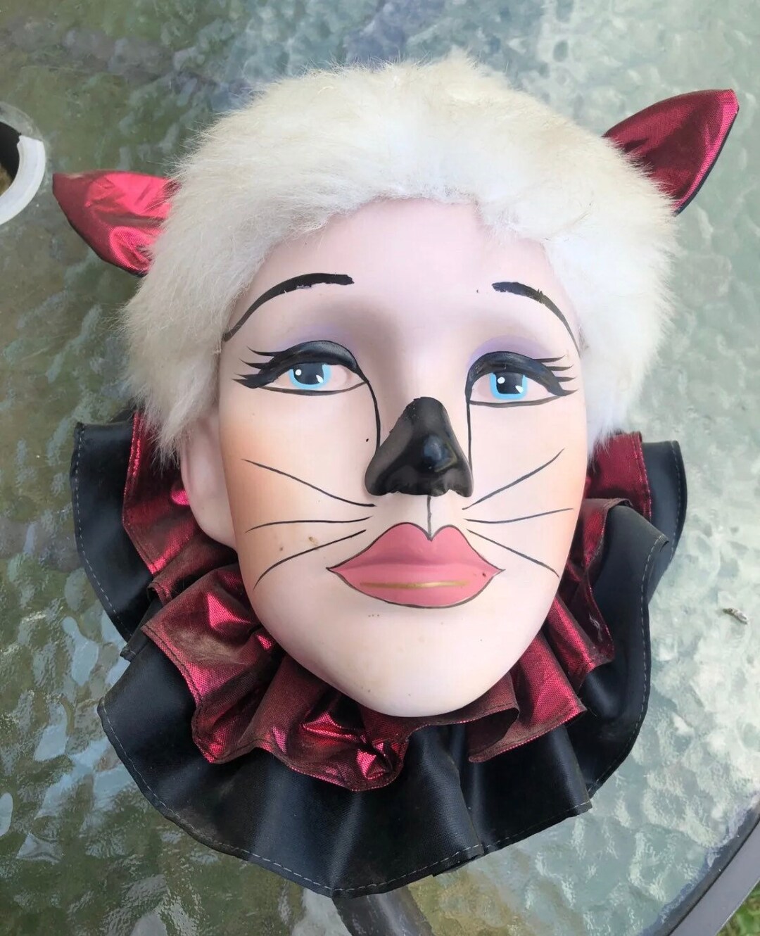 Amazing Lifelike Broadway CATS Theatre Decorative Porcelain Mask ...