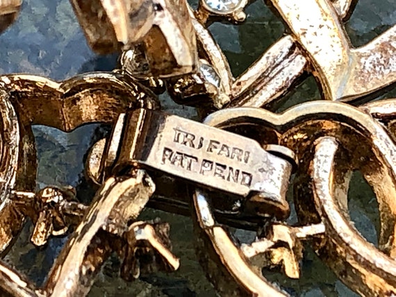 Trifari Alfred Philippe Double Queen Of Hearts Neckla… - Gem