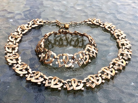 Trifari Alfred Philippe Double Queen Of Hearts Neckla… - Gem