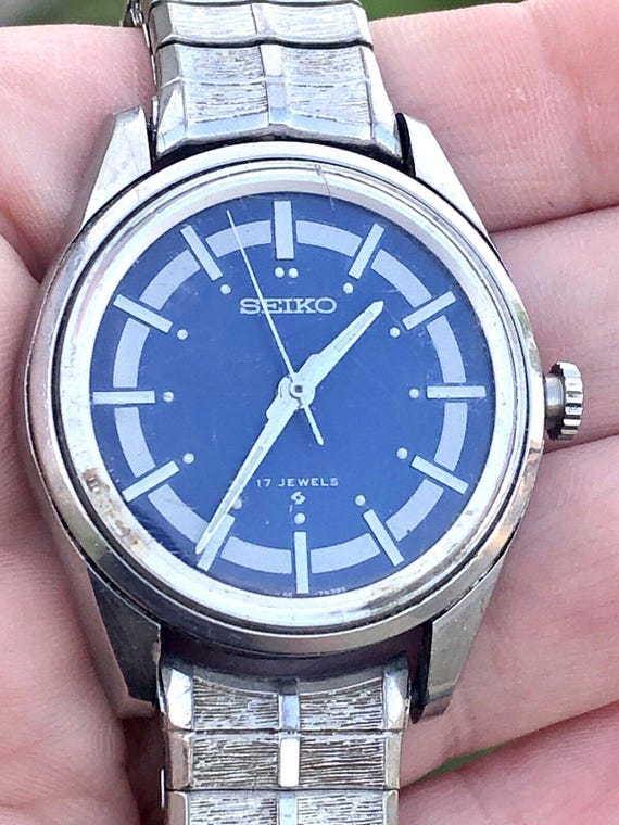 Vintage Seiko MCM Watch- 17 Jewels- Automatic 66-7109 - Gem
