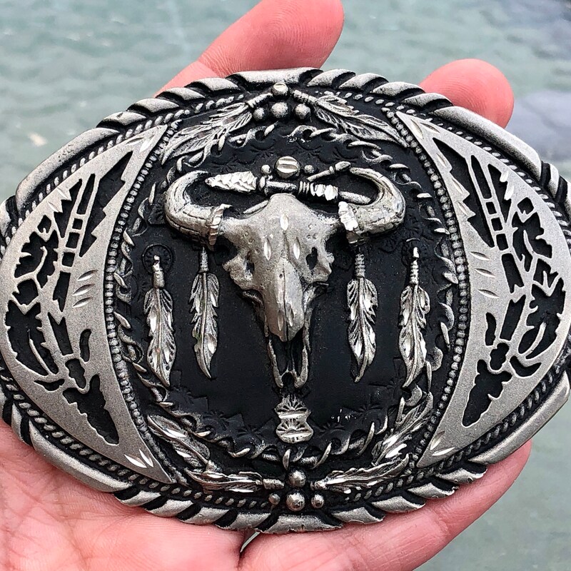Buffalo Belt Buckle - Etsy