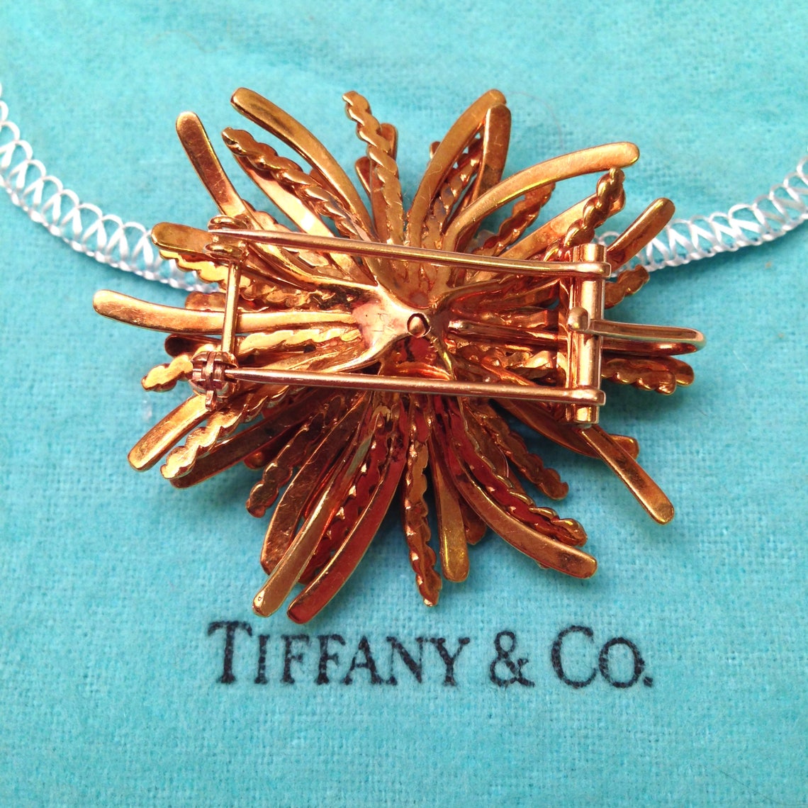 Rare 18K Tiffany & Co Schuler Anemone Diamond Pendant Enhancer - Etsy