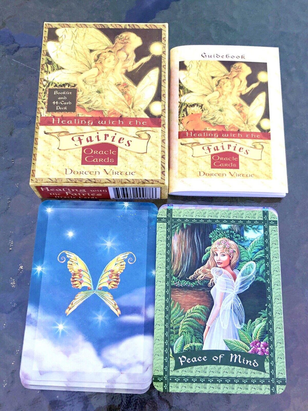 Healing With the Fairies Oracle Cards Doreen Virtue Phd 44 Cards 1 ...