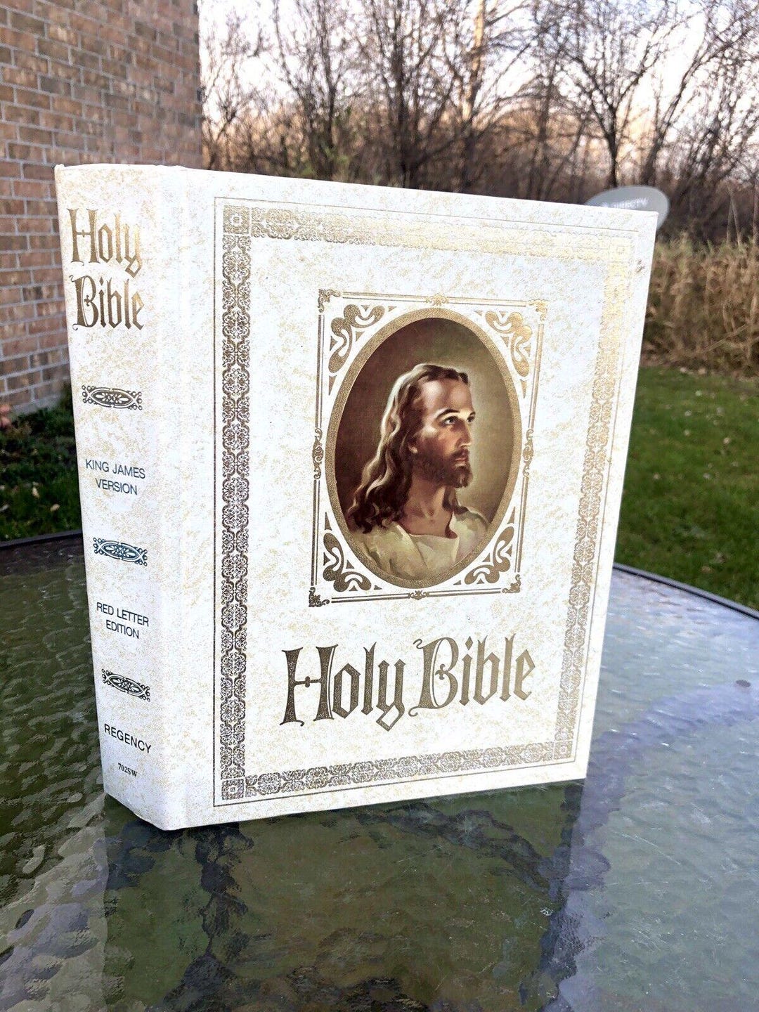 VTG 1971 Holy Bible Royal King James Version the Classic Portrait ...