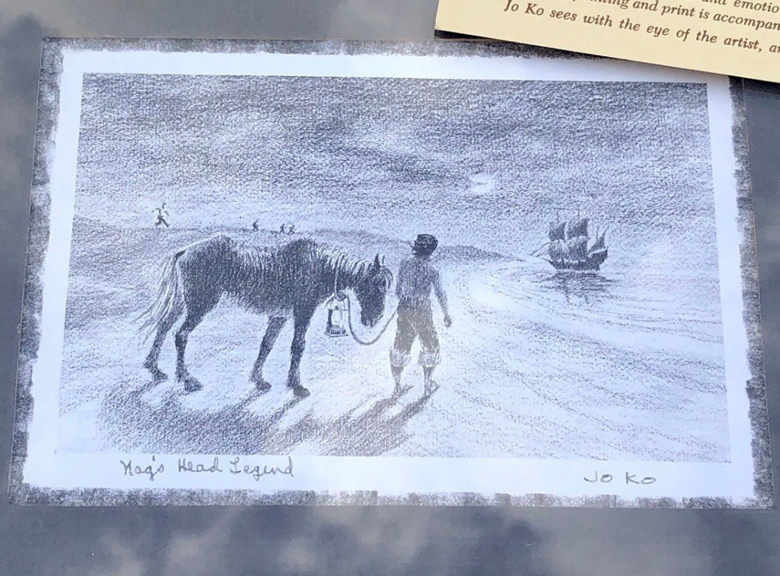 Jo Ko JOKO Joseph Koch nags Head Legend Official Signed Print - Etsy