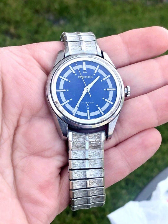 Vintage Seiko MCM Watch- 17 Jewels- Automatic 66-7109 - Gem