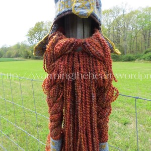 Crochet PATTERN - Gimli Inspired Beard ONLY | Crochet Beard | Viking ...