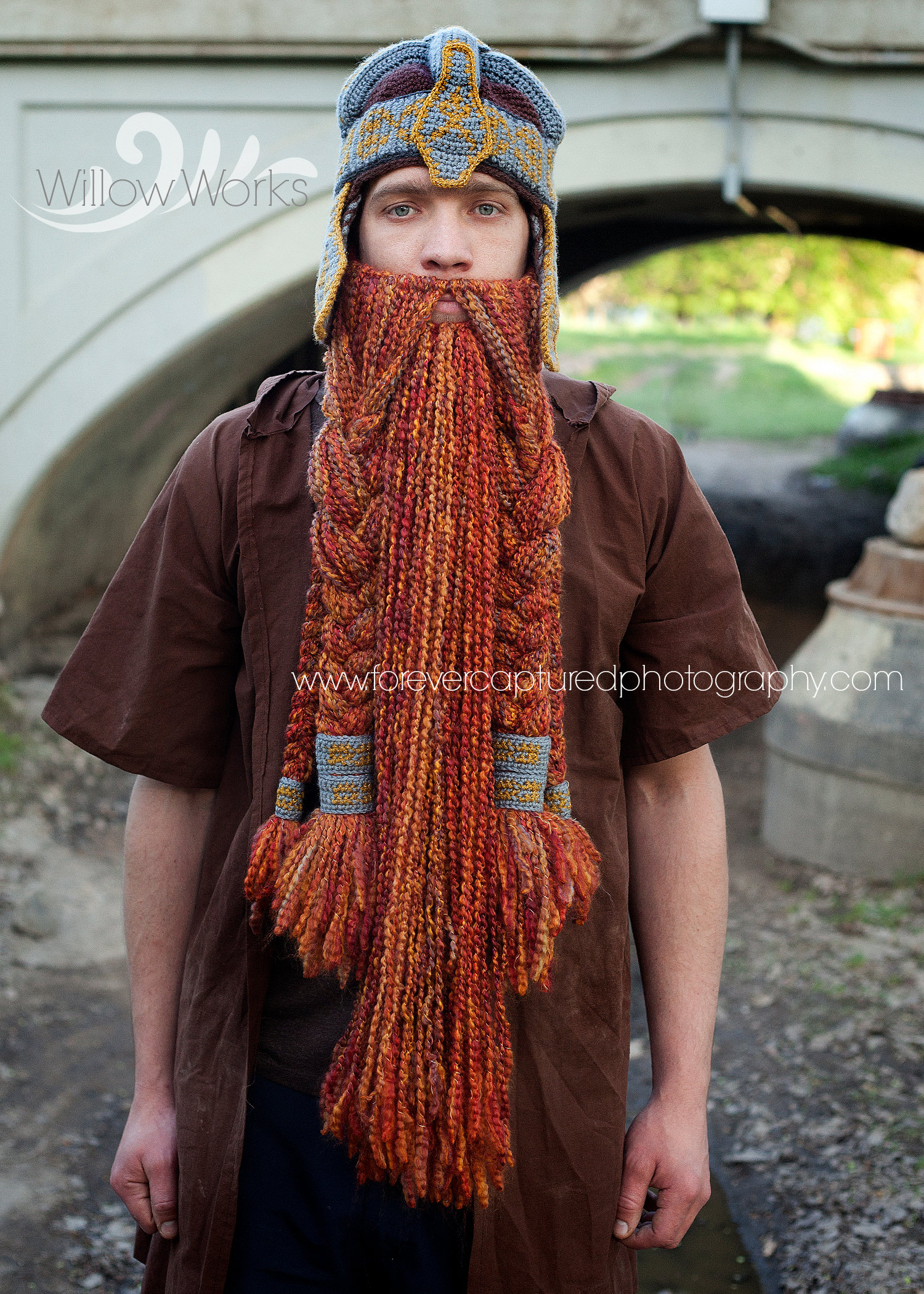 Crochet PATTERN Gimli Inspired Helmet and Beard LOTR - Etsy Canada