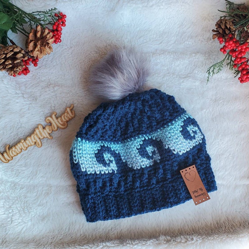 Wave Beanie - Etsy