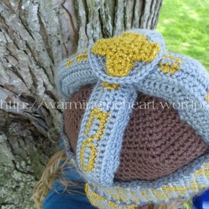 Crochet PATTERN - Gimli Inspired Helmet ONLY | Dwarven Helm | Viking ...
