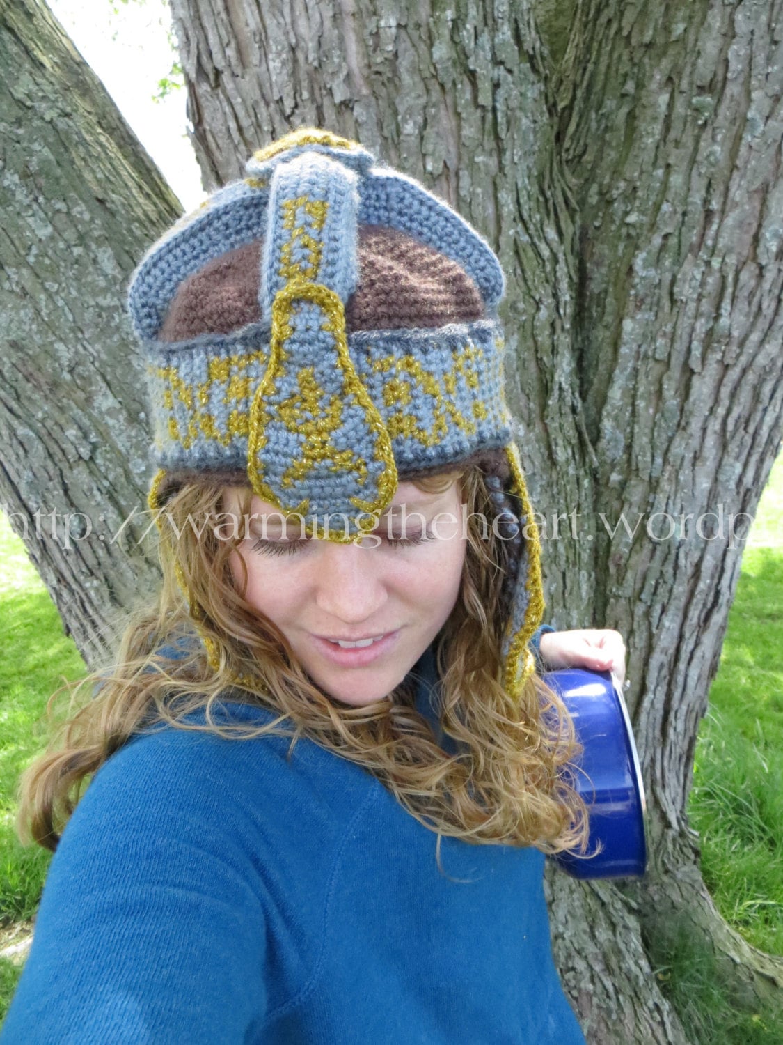 Crochet PATTERN - Gimli Inspired Helmet ONLY | Dwarven Helm | Viking ...