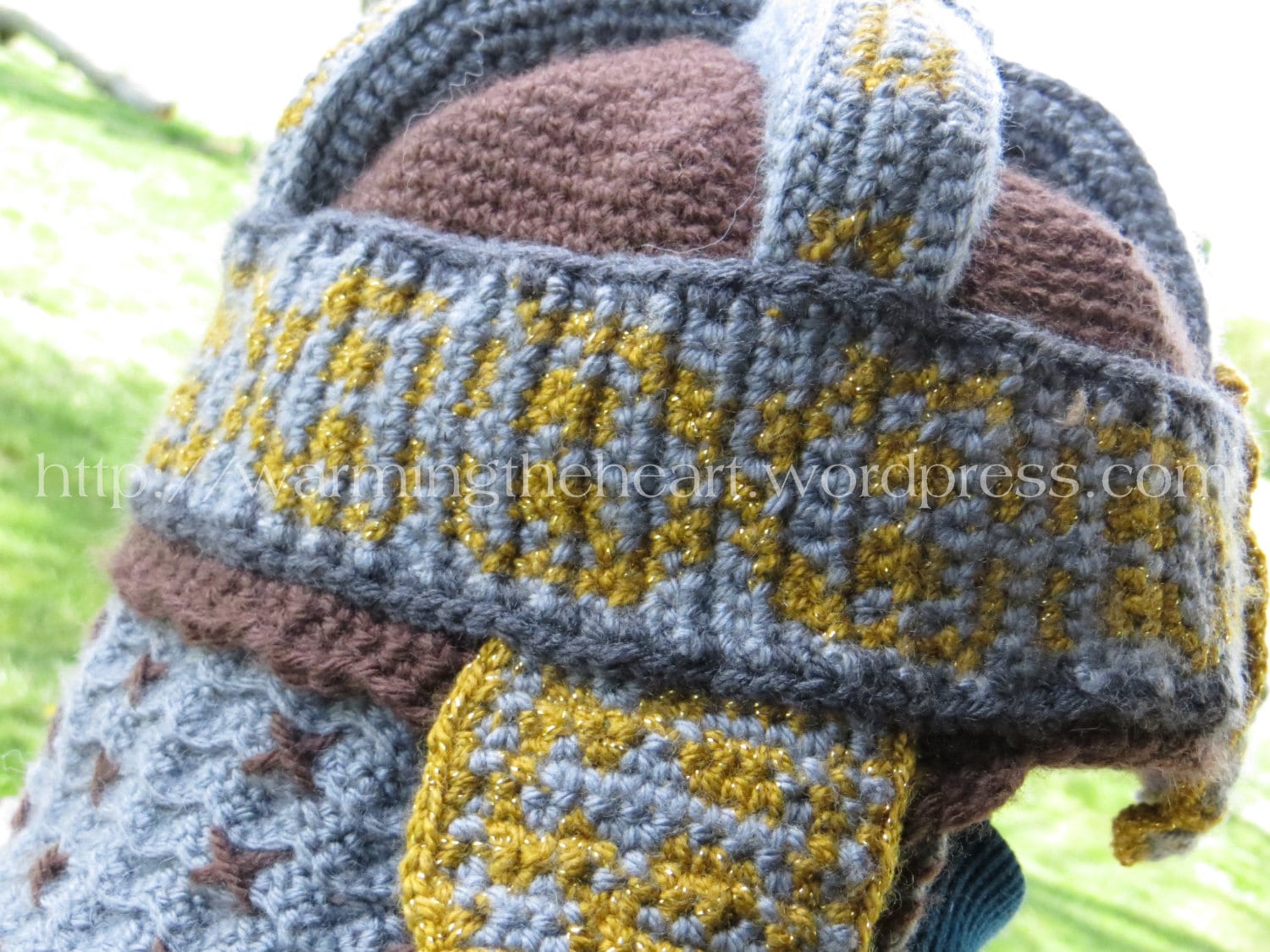 Crochet PATTERN - Gimli Inspired Helmet ONLY | Dwarven Helm | Viking ...