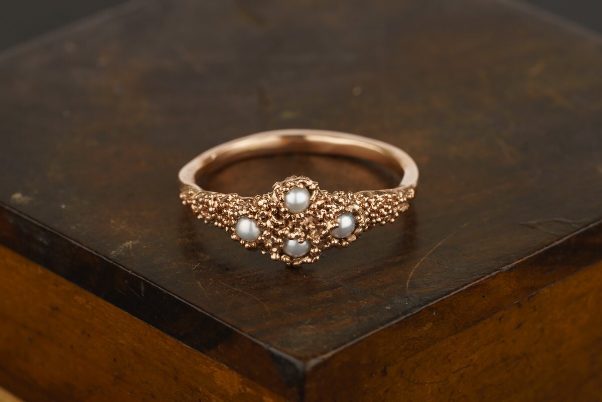 Star Cluster Ring | Etsy