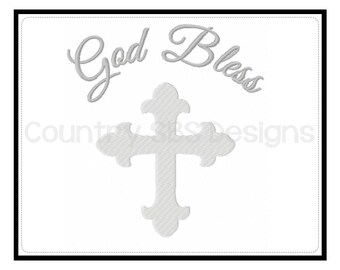 Baptism embroidery | Etsy