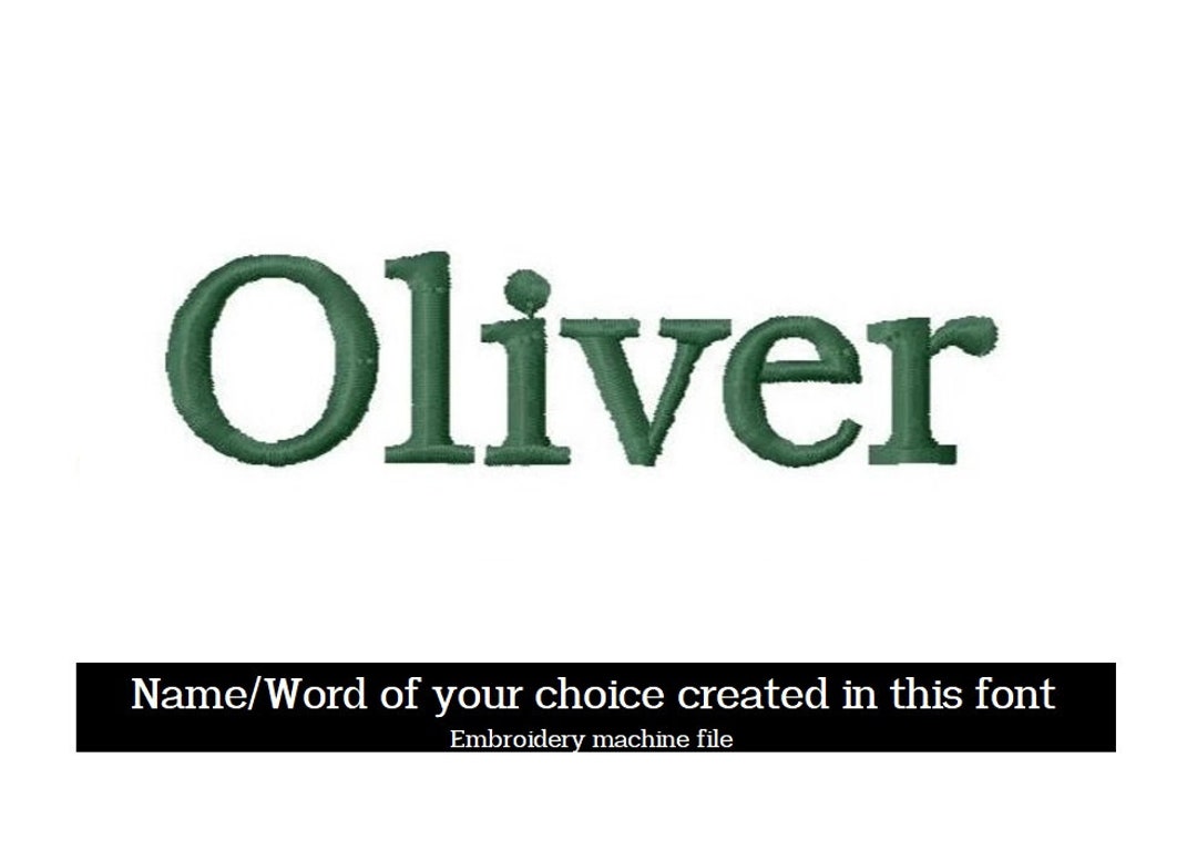 Custom Name Embroidery Designs - Etsy