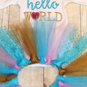 Hello World Embroidery Design 4x4 -INSTANT DOWNLOAD- - Etsy