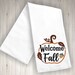 Welcome Fall Embroidery Design 4x4 -INSTANT DOWNLOAD- Fall Embroidery ...