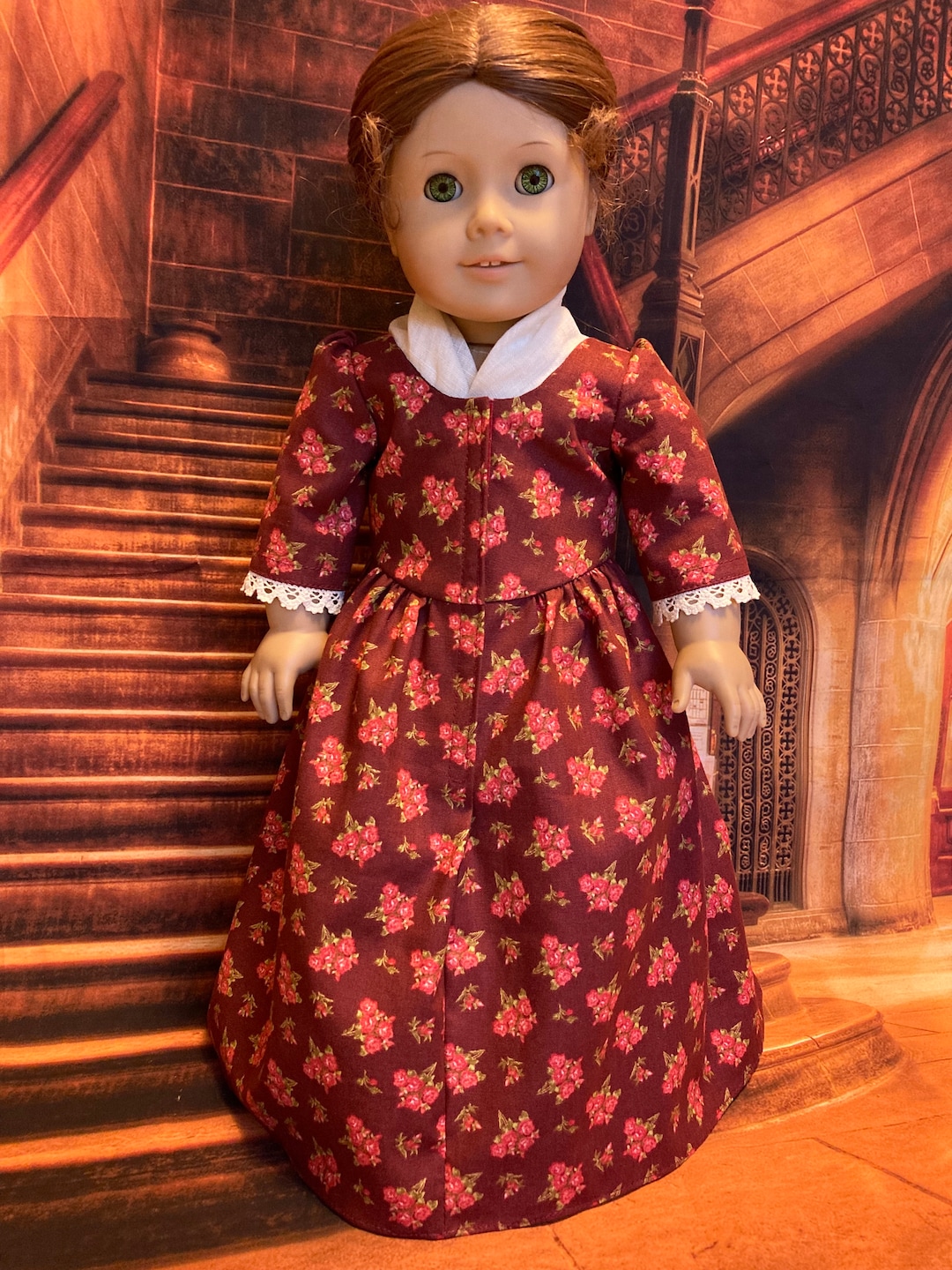 Demelza Poldark Red Christmas Gown - Etsy