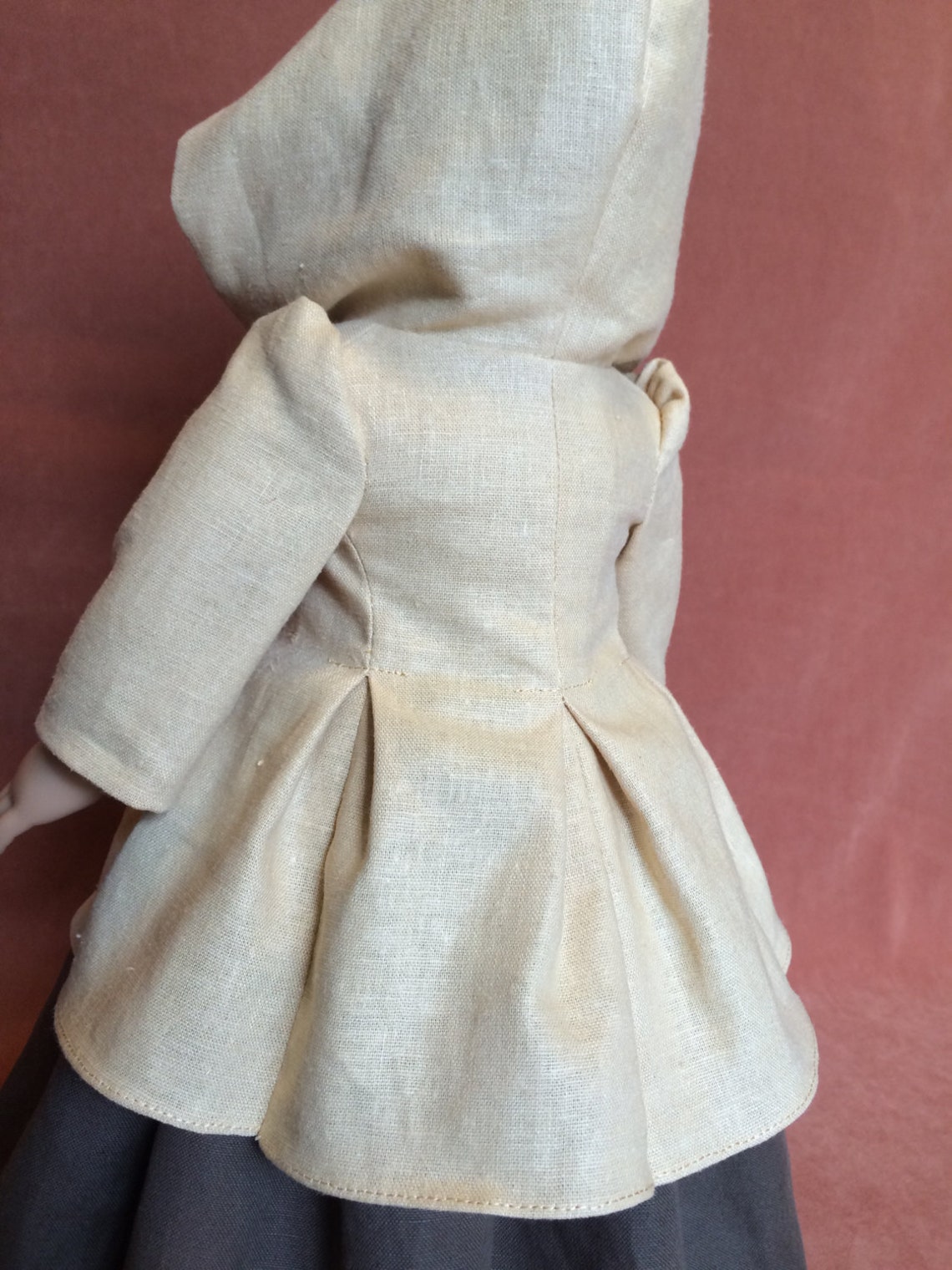 Demelza Poldark Hooded Coat Skirt & Hat - Etsy