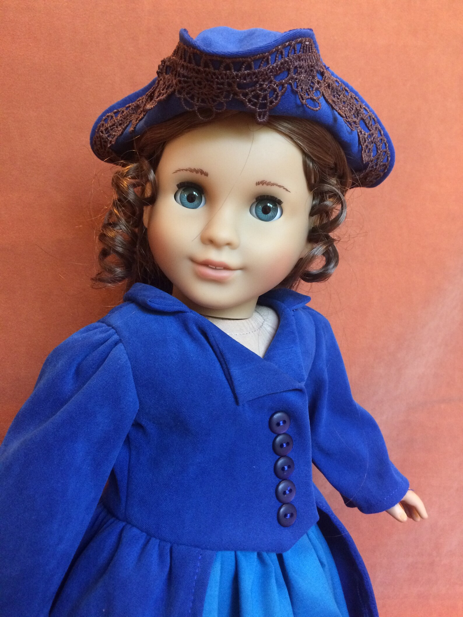Elizabeth Poldark Blue Riding Habit & Tricorn Hat - Etsy