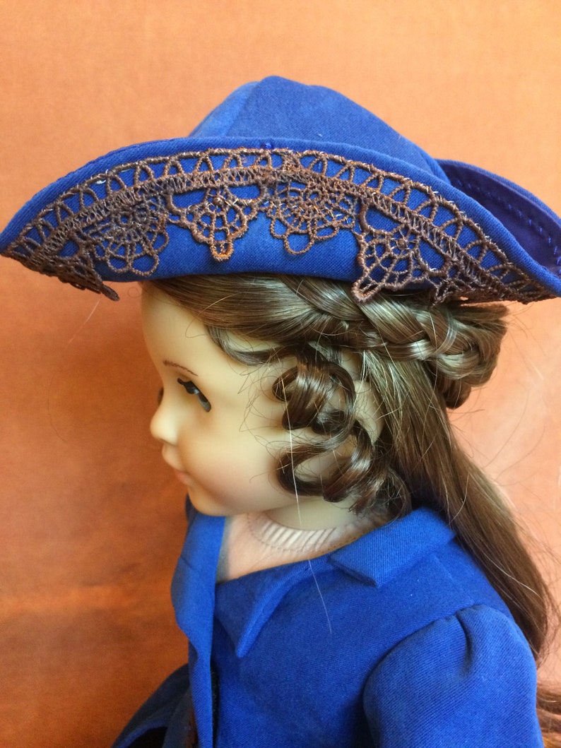 Elizabeth Poldark Blue Riding Habit & TriCorn Hat | Etsy