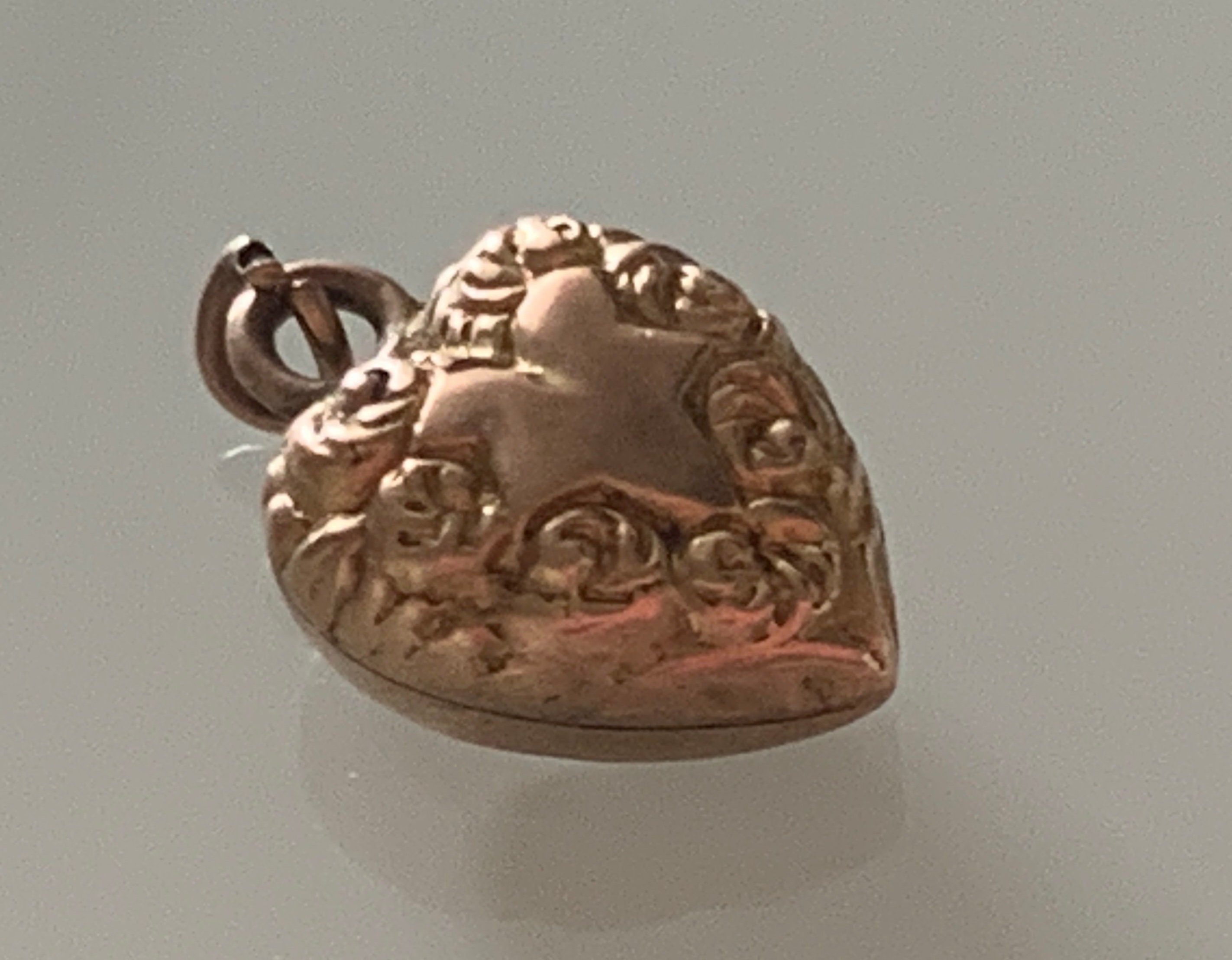 Antique Circa 1800s 9ct Rose Gold Miniature Heart - Etsy