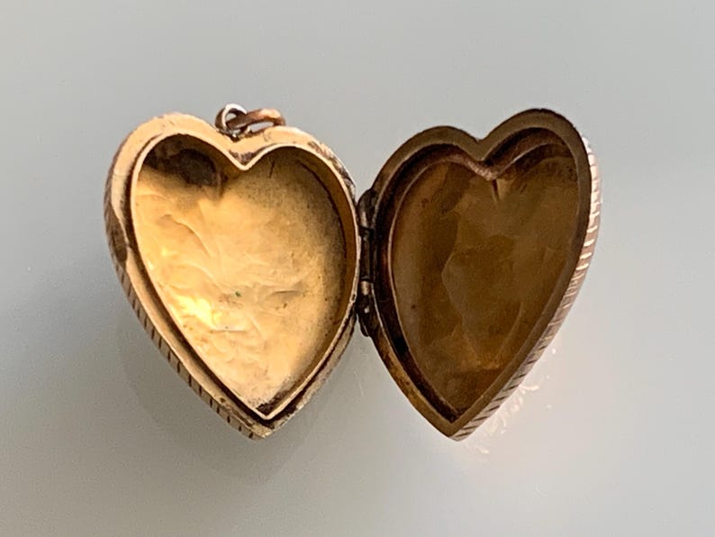 Antique Rose Gold Large Locket Hallmarked - Etsy