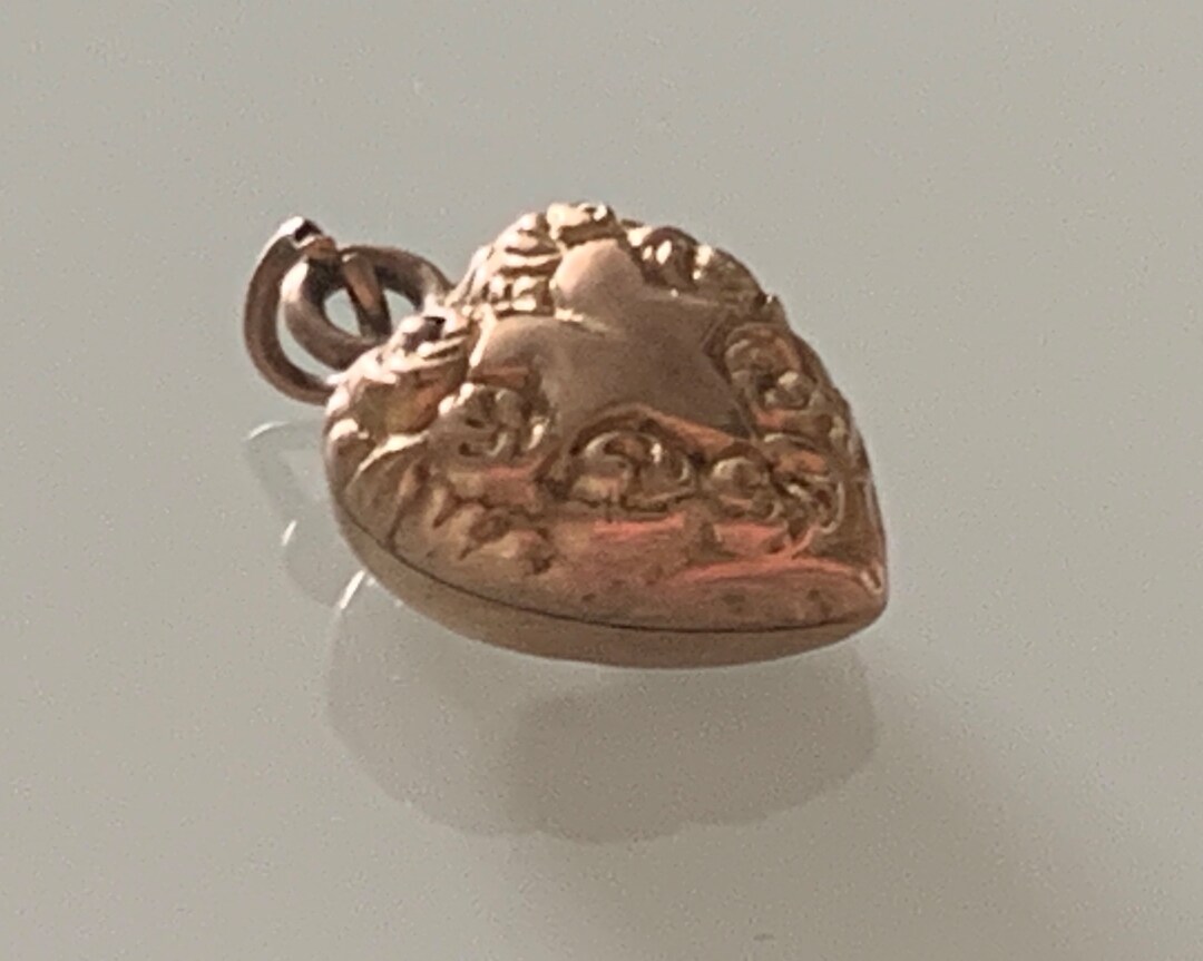 Antique Circa 1800s 9ct Rose Gold Miniature Heart - Etsy