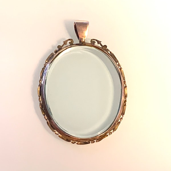 Glass Frame Locket - Etsy