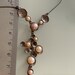 Silver 925 , 9ct Gold and Pearl Necklace by Talma Keshet - Etsy