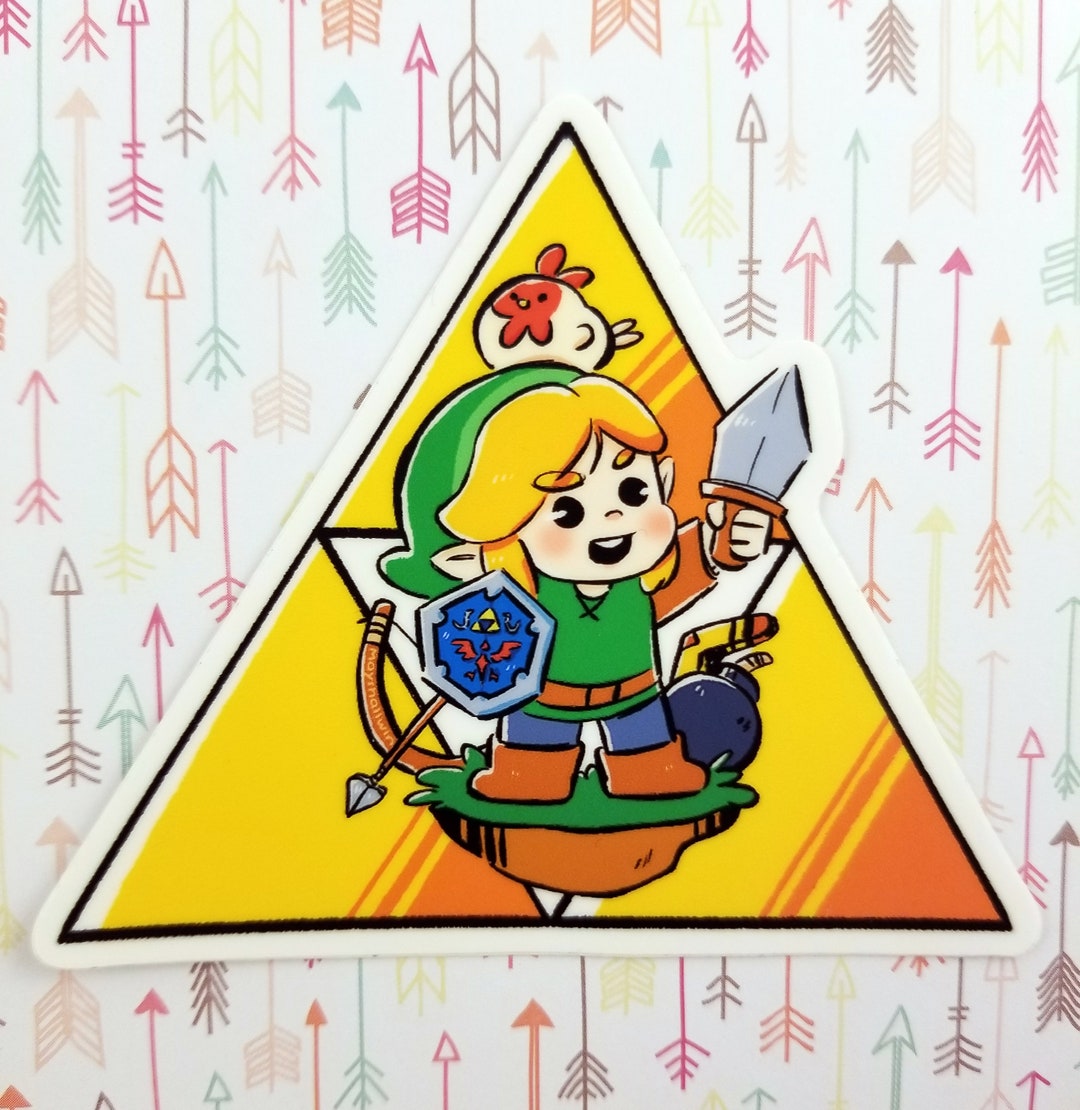 Legend of Link Fanart Sticker - Etsy