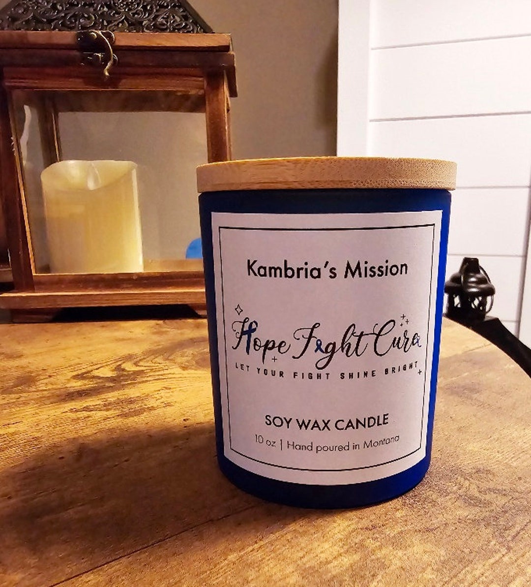Purchase With a Purpose Awareness Candle, Colon/colorectal Cancer ...