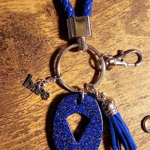 Purchase With a Purpose Fight CRC Ribbon Keychain Colon or Colorectal ...