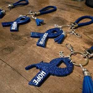 Purchase With a Purpose Fight CRC Ribbon Keychain Colon or Colorectal ...