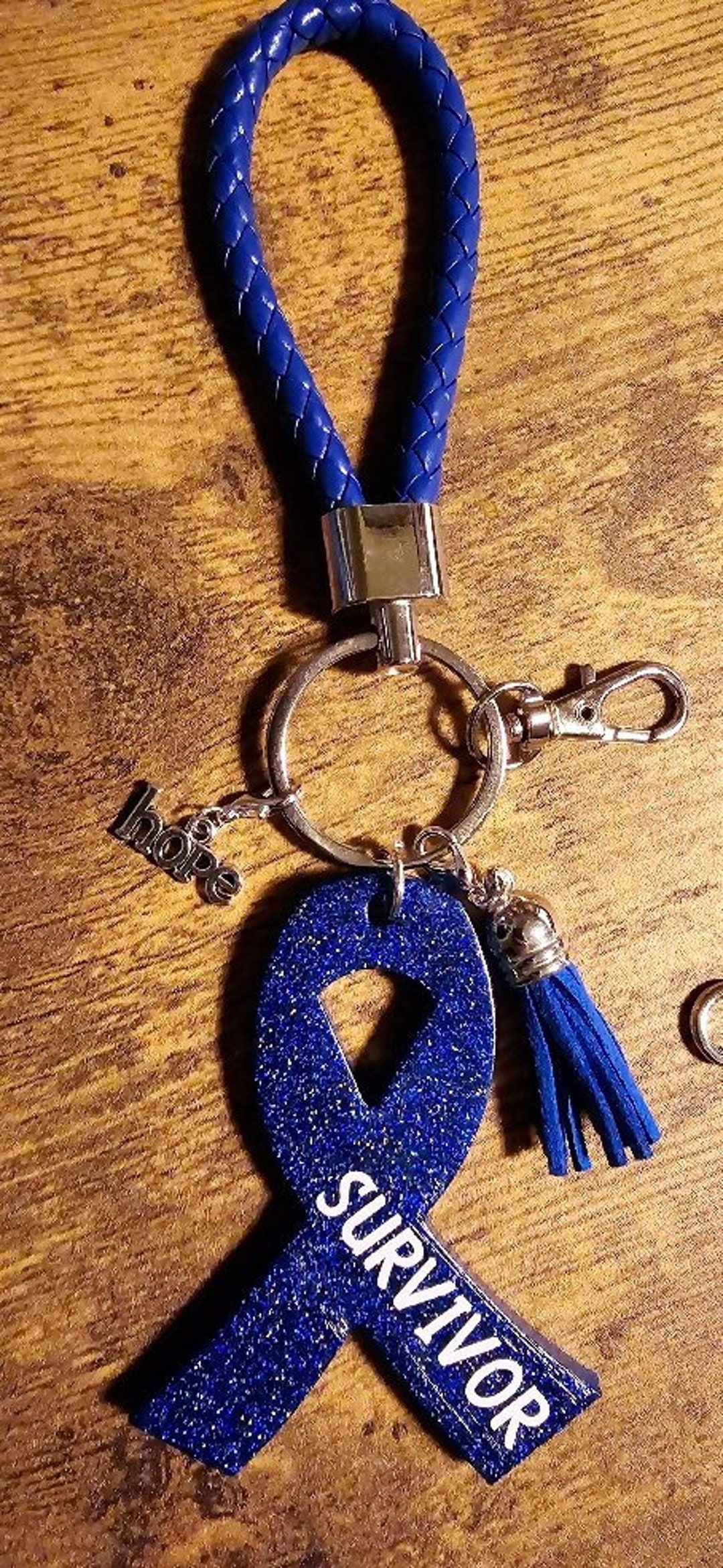 Purchase With a Purpose Survivor Keychain Colon or Colorectal Cancer ...