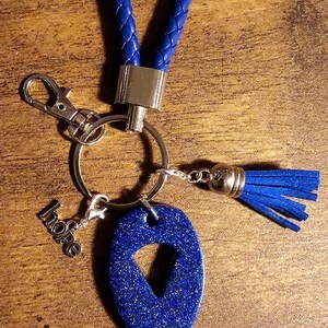 Purchase With a Purpose Fight CRC Ribbon Keychain Colon or Colorectal ...