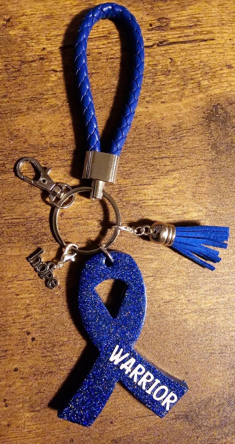 Purchase With a Purpose Survivor Keychain Colon or Colorectal Cancer ...